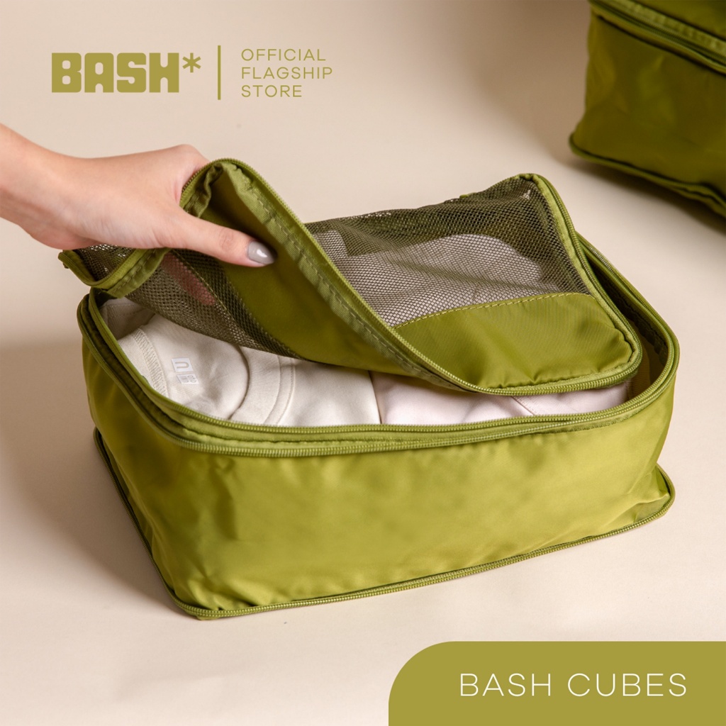 BASH Cubes in Olive (S, M, L and XL) | Shopee Singapore