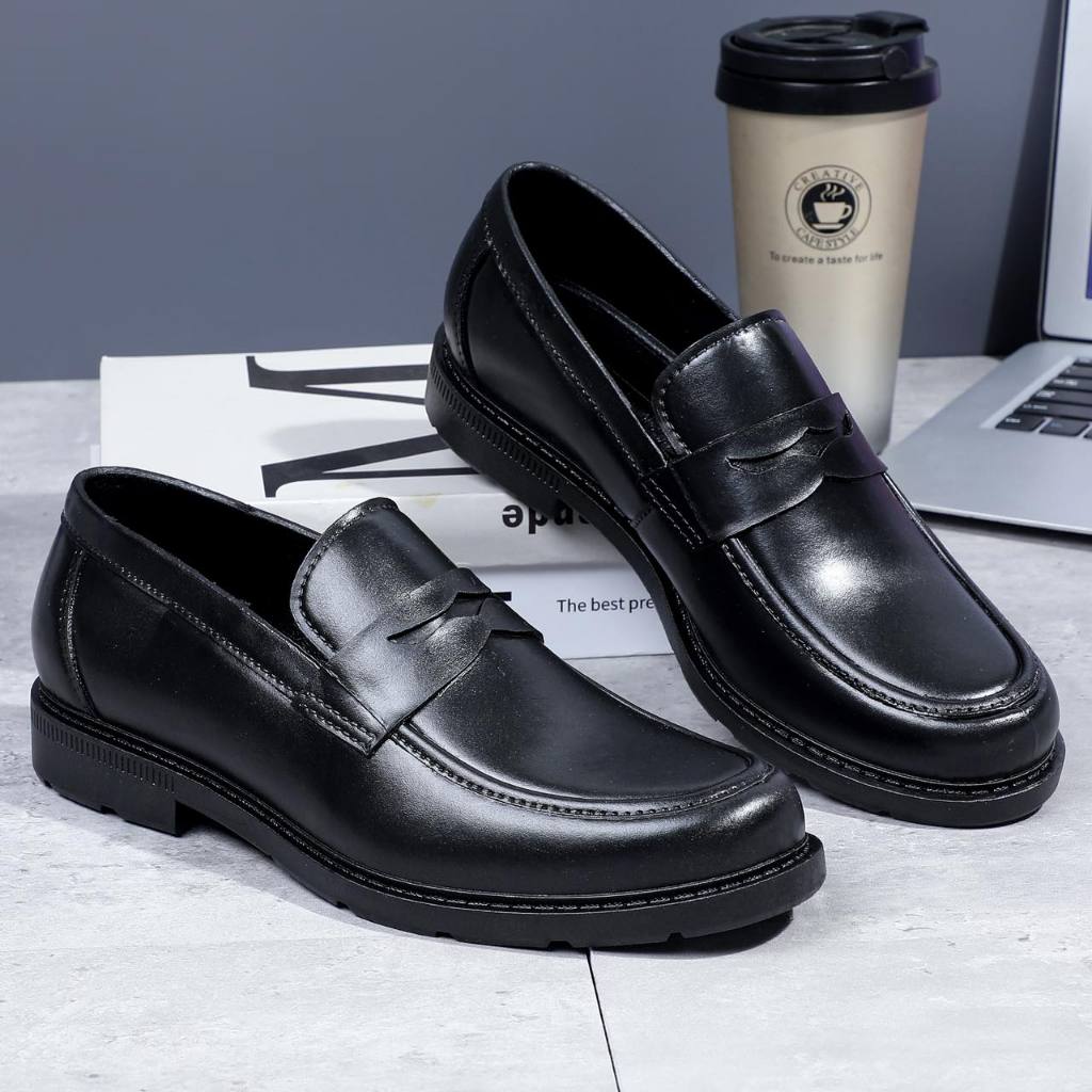 Premium Black Shoes School Rubber Shoes High Quality Women and Men's ...