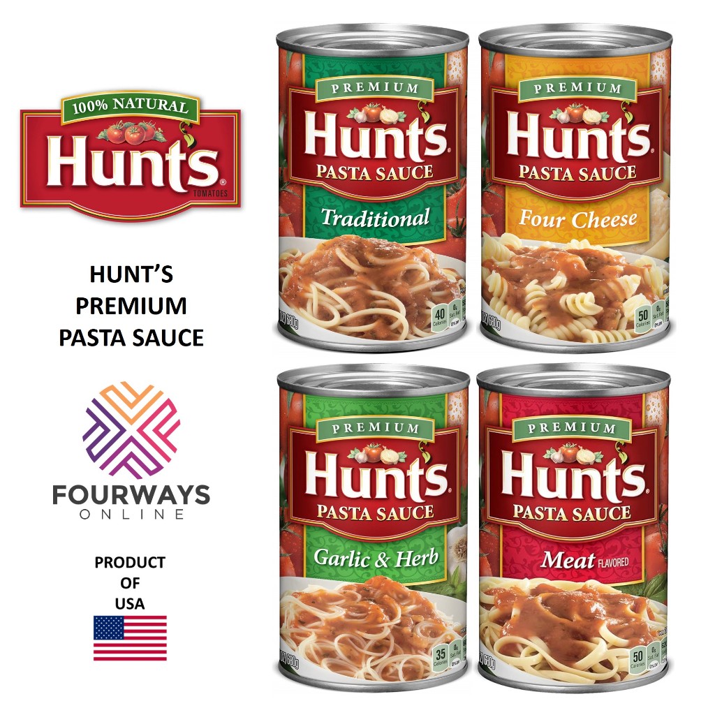 Hunt's Premium Pasta Sauce 24oz (680g) | Shopee Singapore