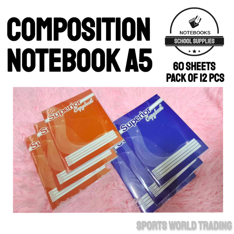 Composition Notebooks ( PACK OF 12 PCS ) | Shopee Singapore