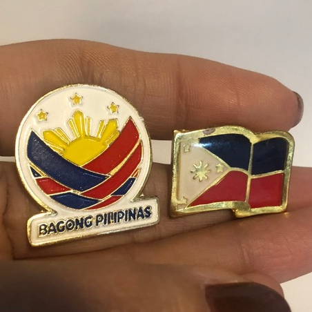 LOWEST Bagong Pilipinas Pin Philippine Flag Lapel Pin | Shopee Singapore