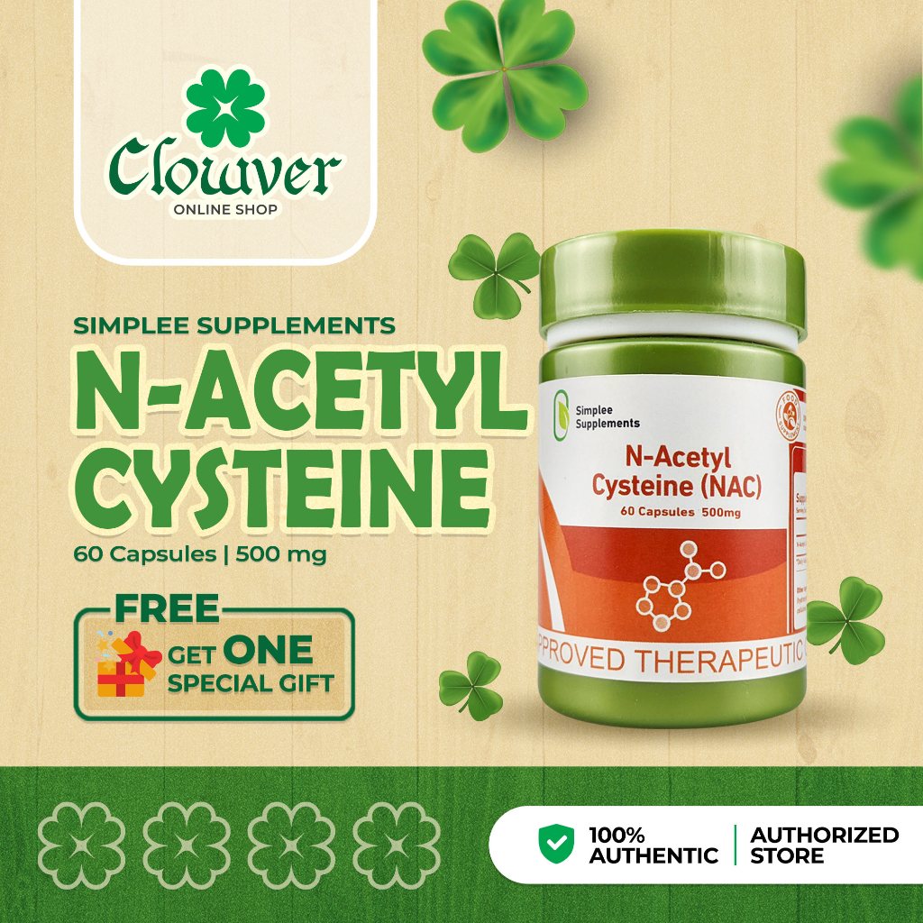 Simplee N-Acetyl Cysteine(NAC) Capsule Supplement | Shopee Singapore