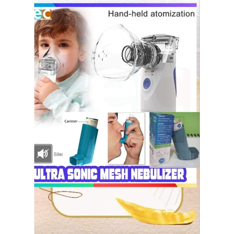 Mesh nebulizer inhaler Mouth Spray Set anti Asma | Shopee Singapore