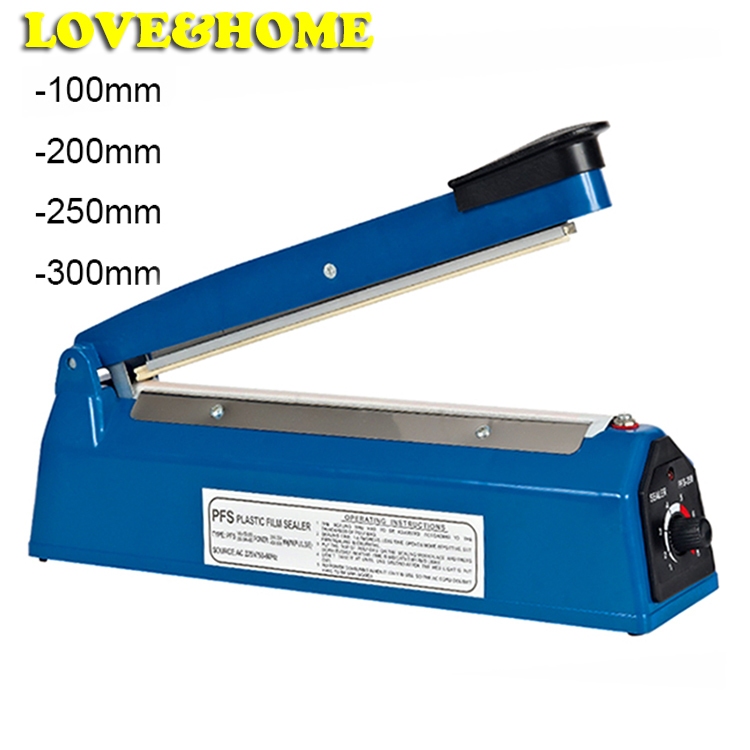 LOVE&HOME Impulse Plastic Sealer Machine Plastic Sealing Machine(100mm ...