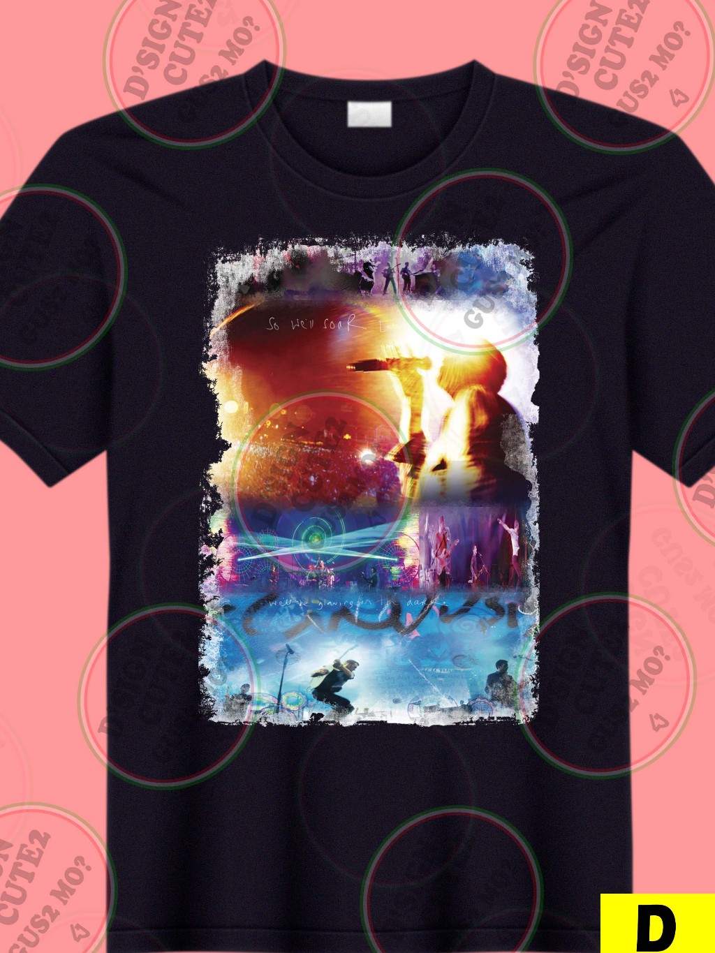 COLDPLAY Cold Play UNISEX POP ICON CONCERT T-Shirt SHIRT DESIGN ...