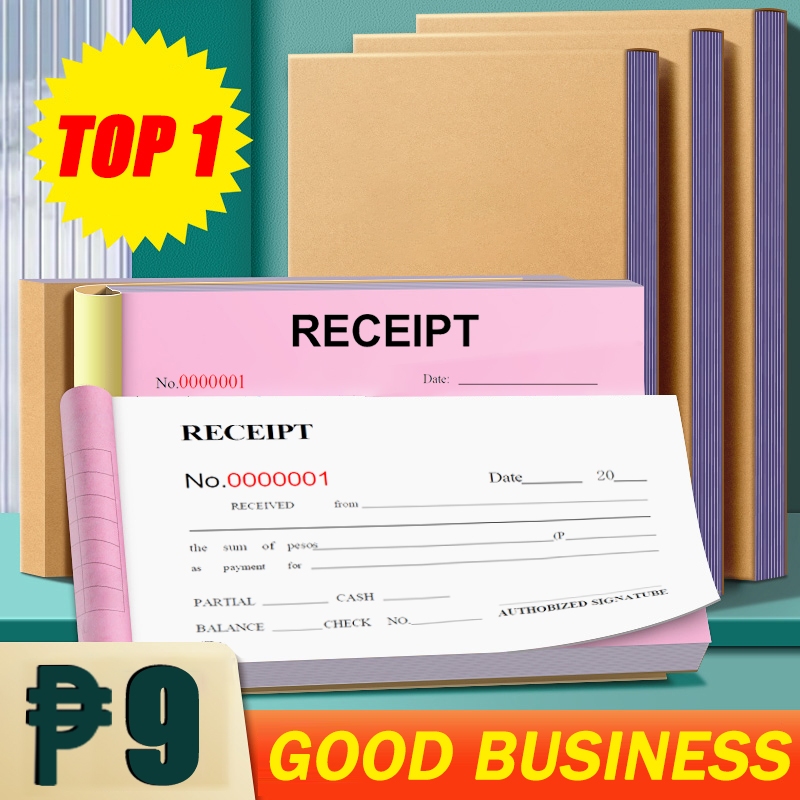 Delivery Receipt With Carbon Temporary Resibo For Business Customized ...