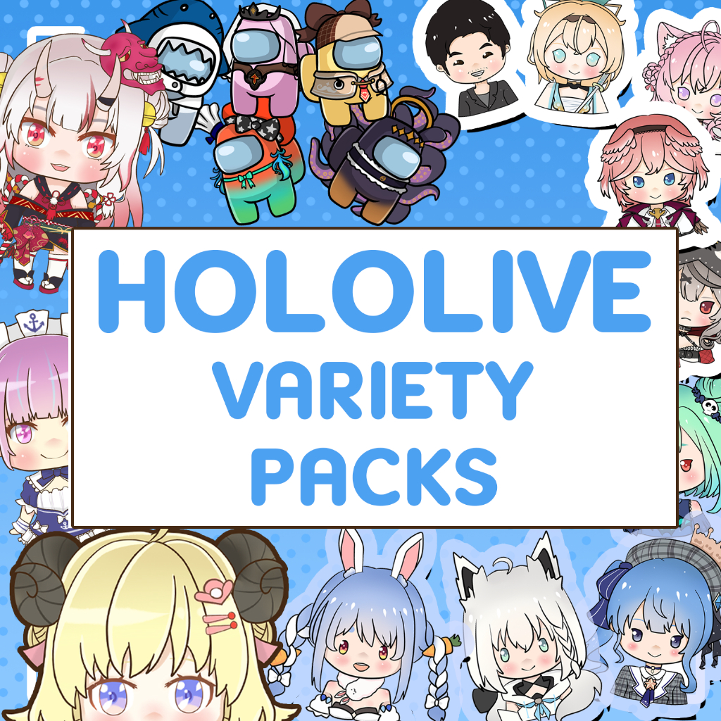 HOLOLIVE Gacha Bundle Pack | Shopee Singapore