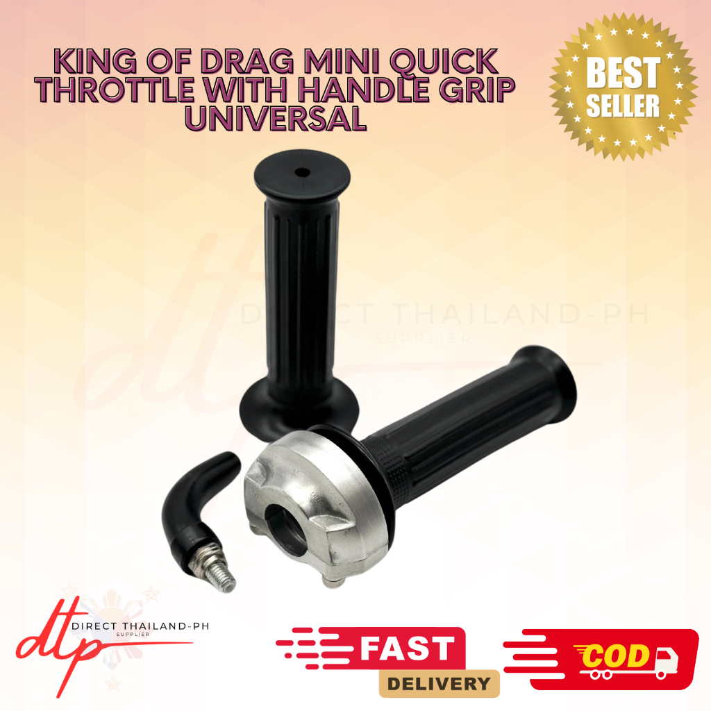 KING DRAG RM MINI QUICK THROTTLE WITH HANDLE GRIP UNIVERSAL | Shopee ...