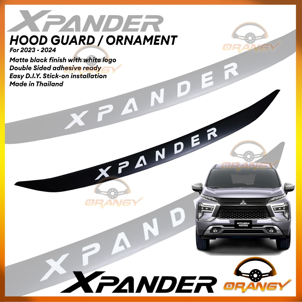 Mitsubishi Xpander 2023 - 2024 OEM Hood End / Hood Lip / Hood Guard ...