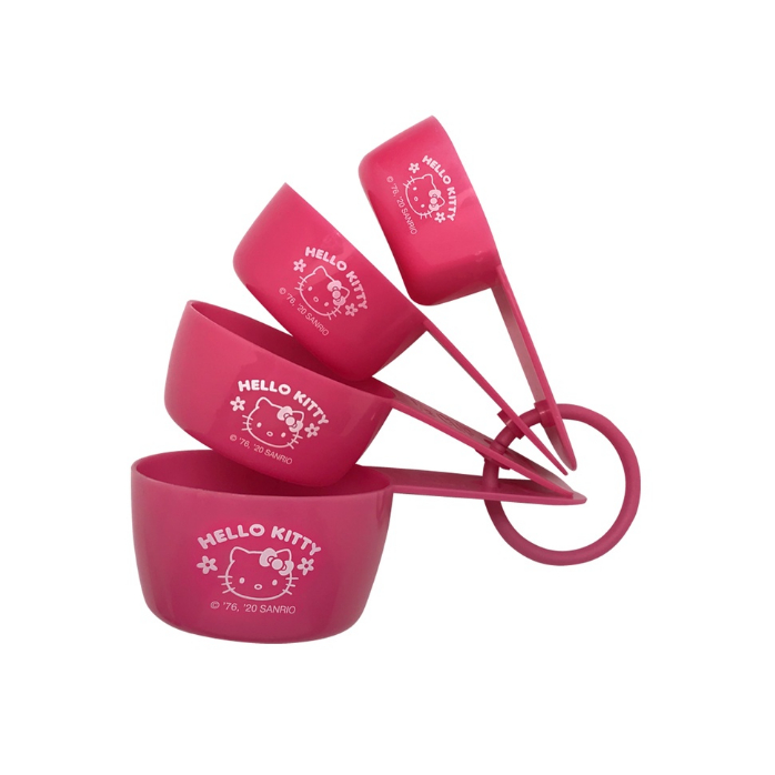 Hello Kitty 4pcs Measuring Cups - Pink (Imported) | Shopee Singapore