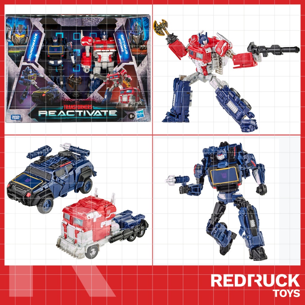 Transformers Reactivate: Optimus Prime and Soundwave | Shopee Singapore
