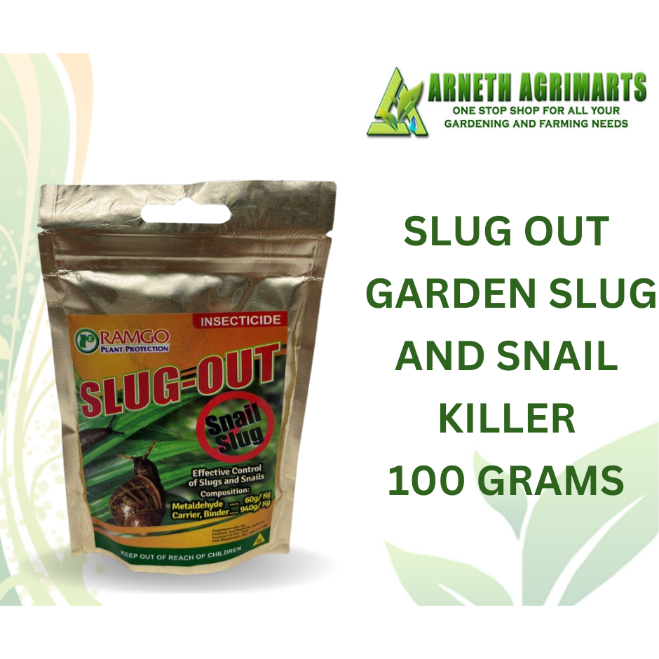 SLUG OUT GARDEN SLUG AND SNAIL KILLER 100 GRAMS PACK | Shopee Singapore