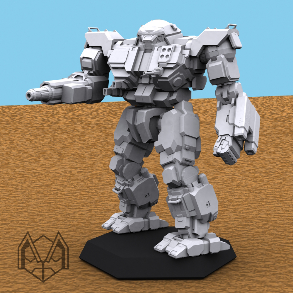 Victor Assault Mech (Battletech Proxy) | Shopee Singapore