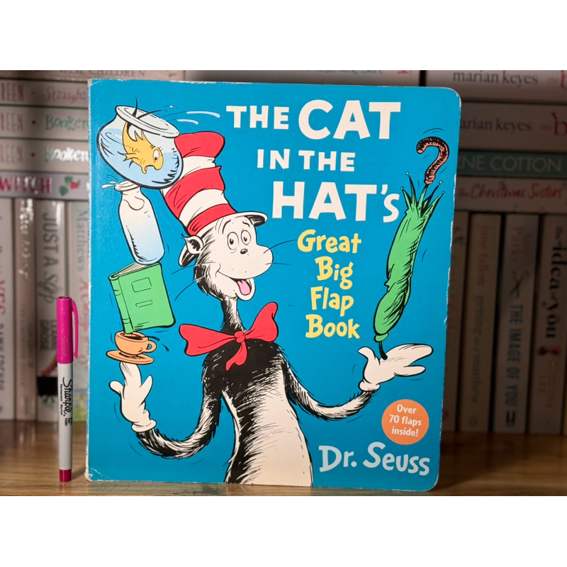 The Cat in the Hat’s Great Big Flap Book by Dr Seuss Board Book ...