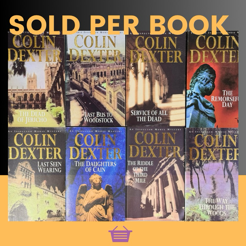Colin Dexter Books Crime Fiction Novels | Shopee Singapore