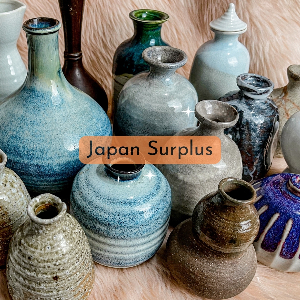 Japan Surplus Mixed / Unique Designs of Vases/Sake (Aesthetic Designs ...