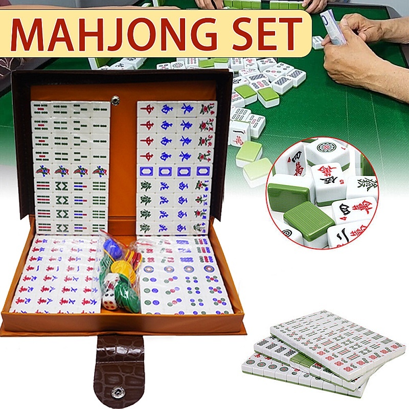 Mahjong Set With Number / Mahjong Game Card / MAHJONG SET / Home Family ...
