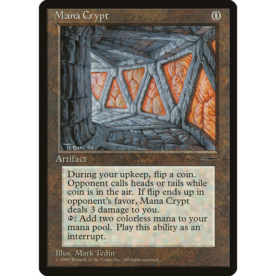 Mana Crypt (CASUAL/PLAYTEST ONLY, REQUEST AVAILABLE) | Shopee Singapore