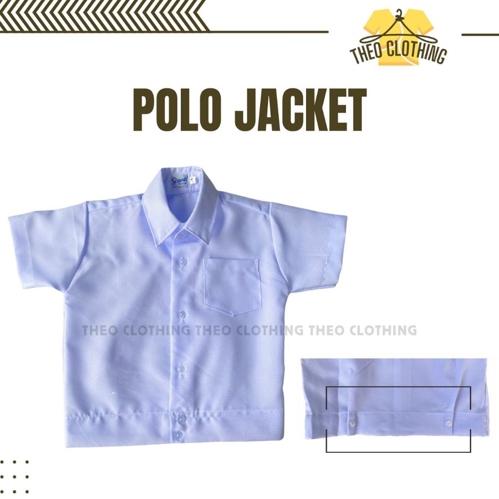 Polo Jacket School Uniform for Boys Elementary High School | Theo ...