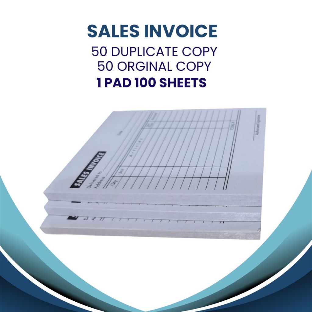 Invoice / Receipt paper (12 Pads) | Shopee Singapore