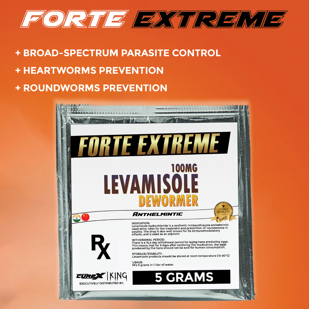 Levamisole | Forte Extreme | Sachet Powder | Veterinary Use | Shopee ...