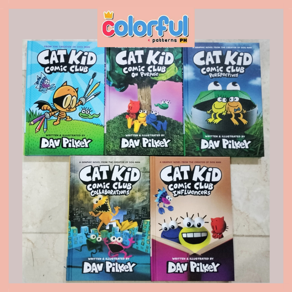 Cat Kid Comic Club (From the Creator of DOG MAN) | Shopee Singapore