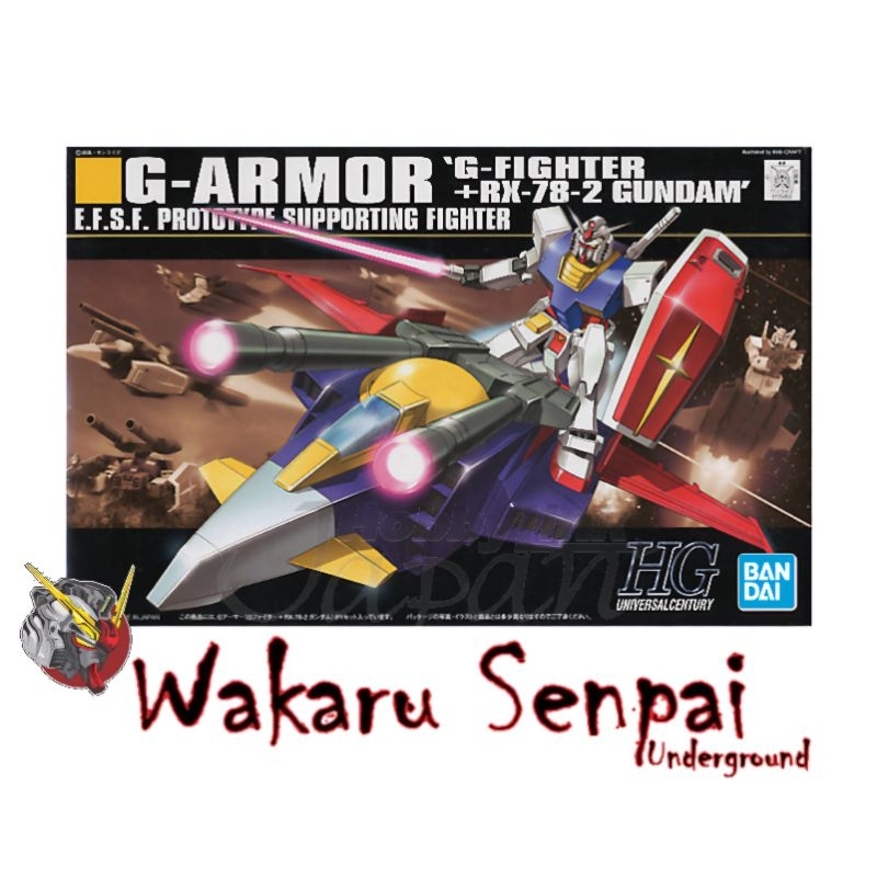 HG 1/144 G Armor (G-Fighter + RX-78-2 Gundam) | Shopee Singapore
