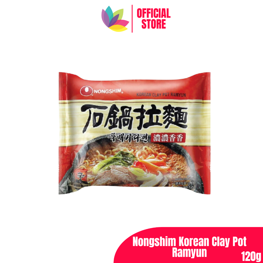 Nongshim Korean Clay Pot Ramyun (120g) | Shopee Singapore