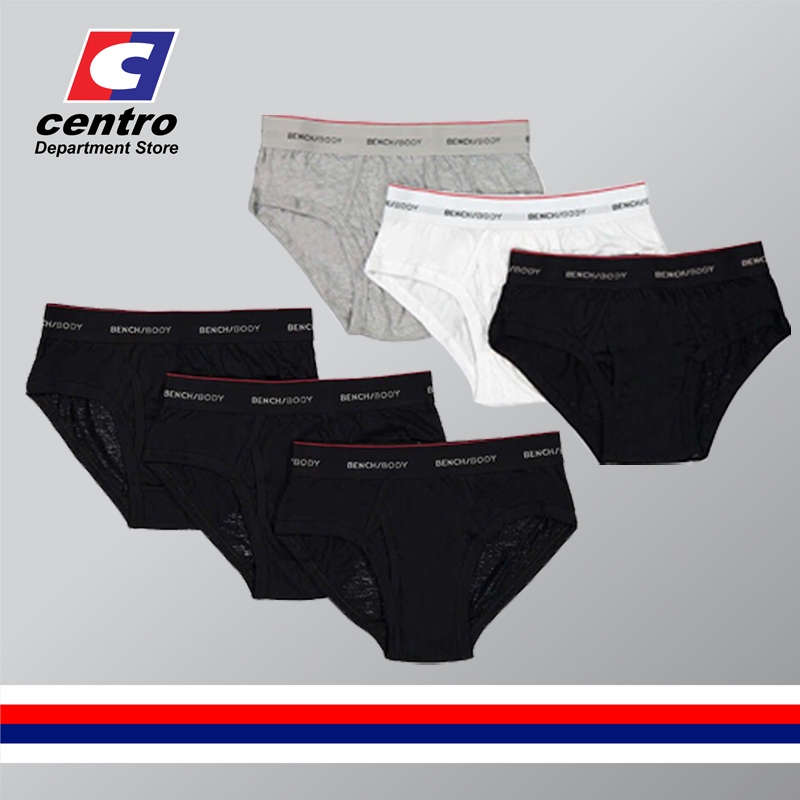 Bench Men's TUB0309BK4/TUB0309B Classic Brief 3in1 Black/Assorted (S-XL ...