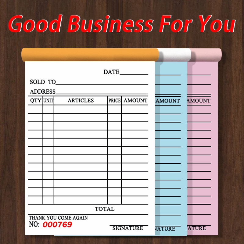 Temporary Delivery Resibo Receipt Paper With Carbon Official Receipt ...