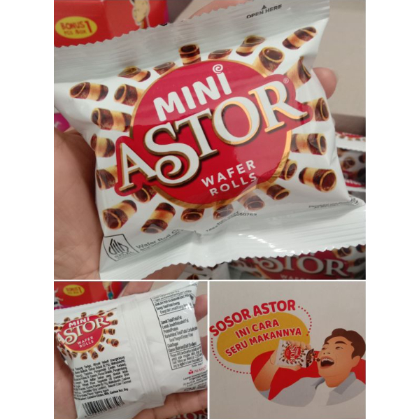 Mayora Authentic Astor Indonesia Mini Size 20g Indonesian Favorite ...
