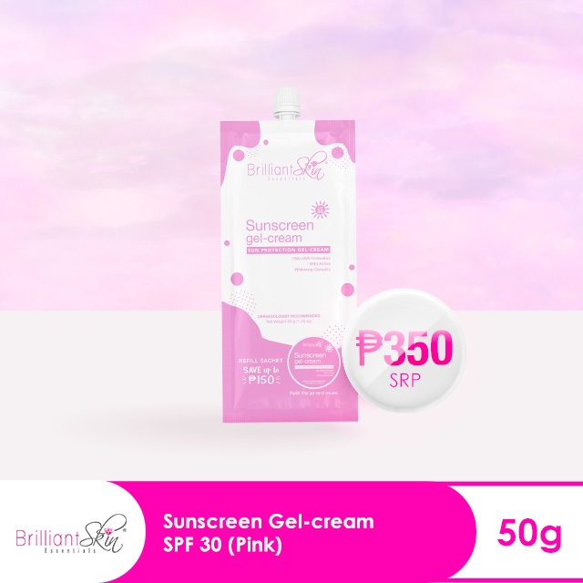 BRILLIANT SUNSCREEN GEL CREAM 50g | Shopee Singapore