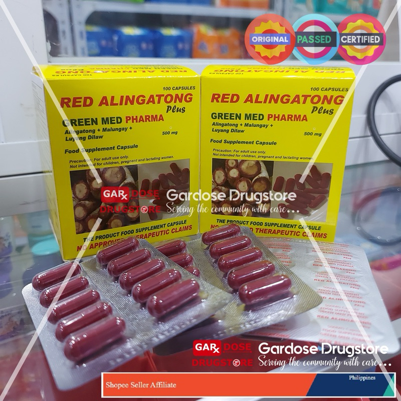 [Licensed Drugstore] Red Alingatong Plus (Per Pad) | Shopee Singapore