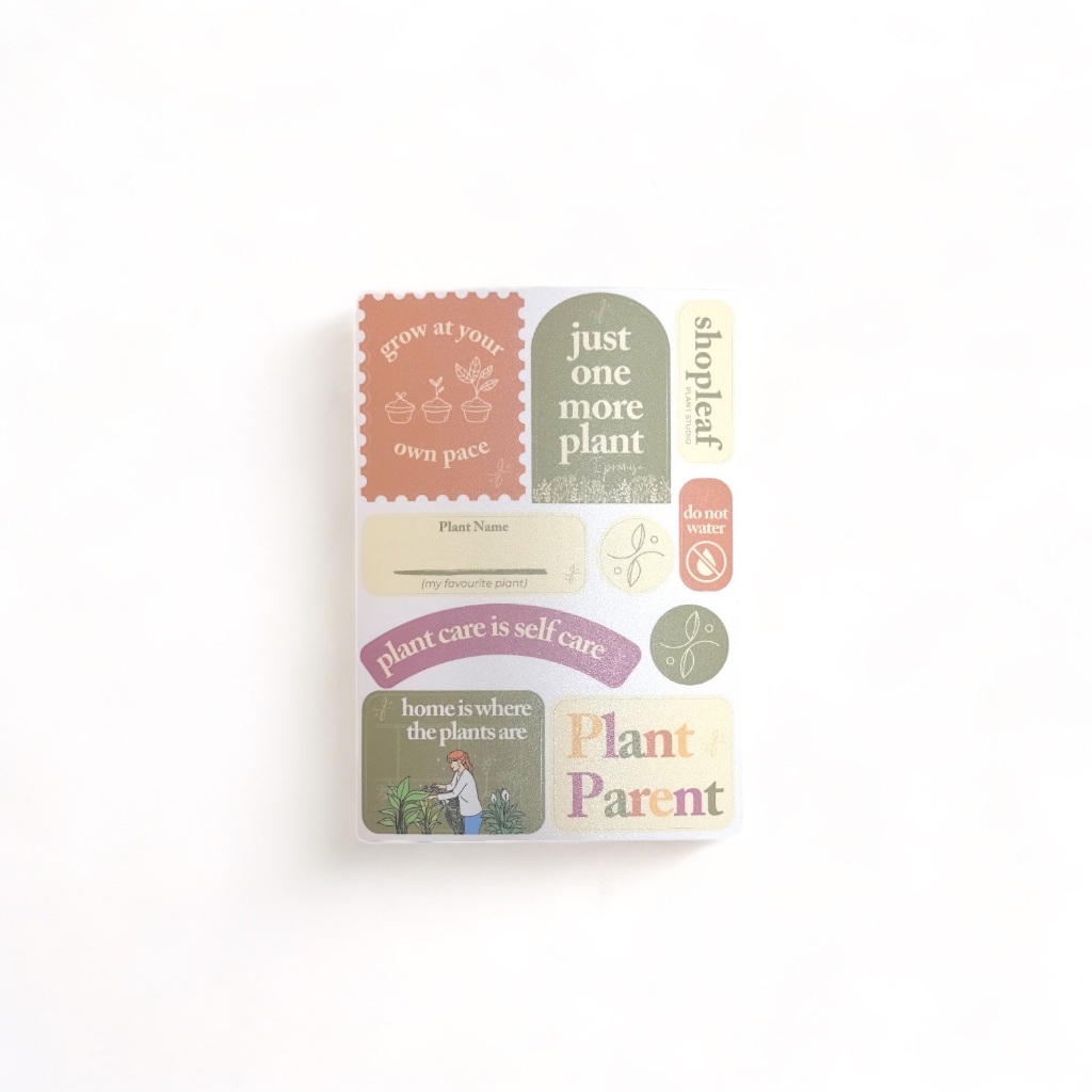 Shopleaf Sticker Pack (Pot Stickers and Garden Decorations) | Shopee ...