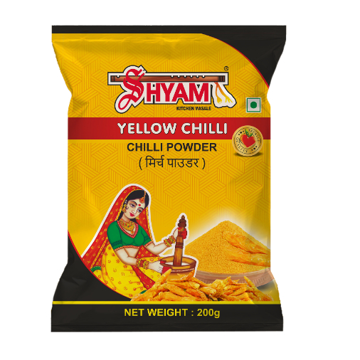 ON Shyam Yellow Chilli Powder 200g Made in India EXP AUGUST 31 2025 ...