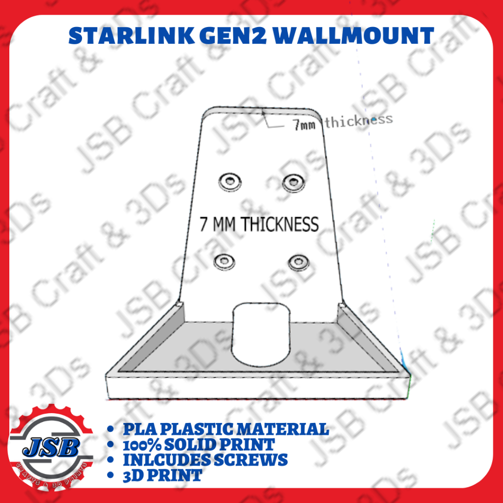 StarLink Gen2 Router Wallmount | Shopee Singapore