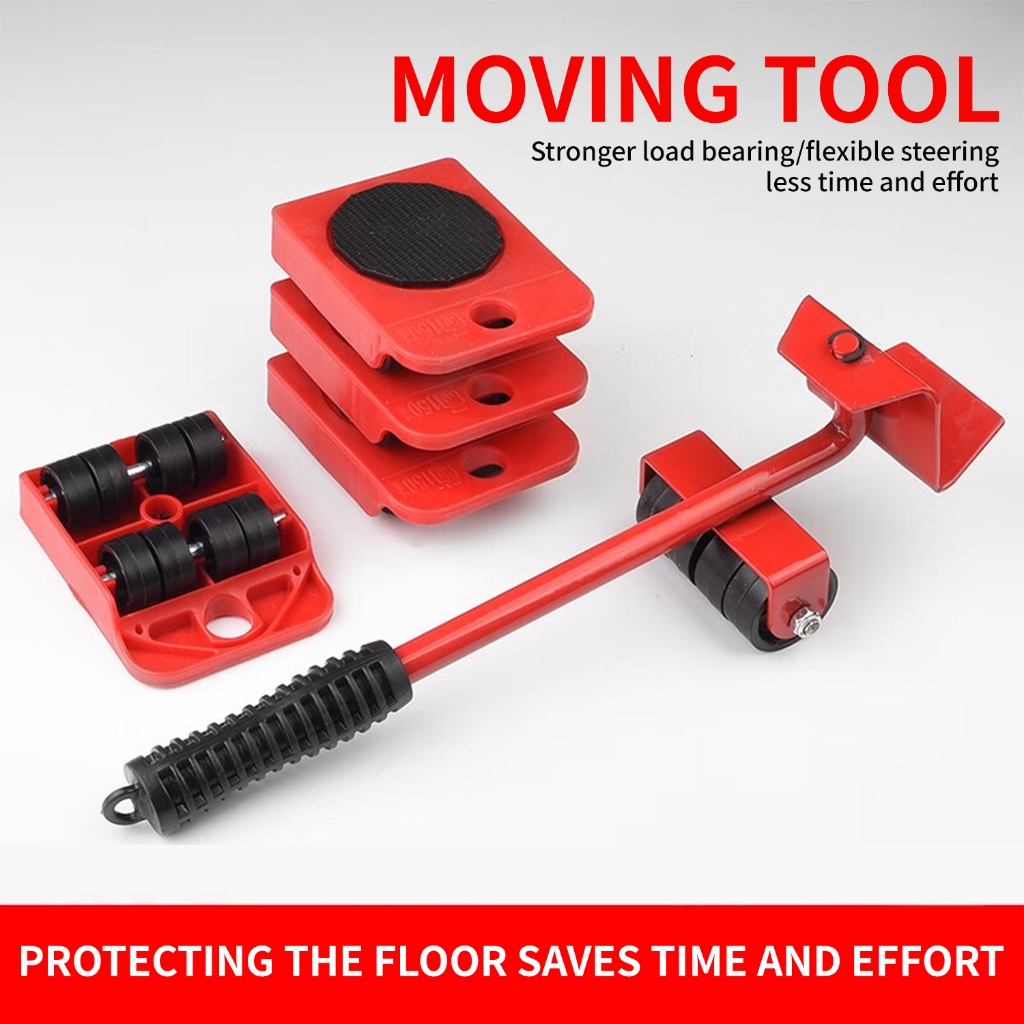 Heavy Duty Furniture Lifter Transport Tool Furniture Mover set 4 Move ...