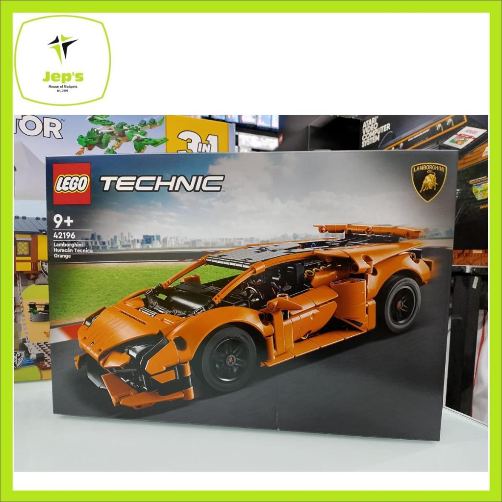 Lego Technic 42196 Lamborghini Huracan Tecnica Orange (2024) | Shopee ...