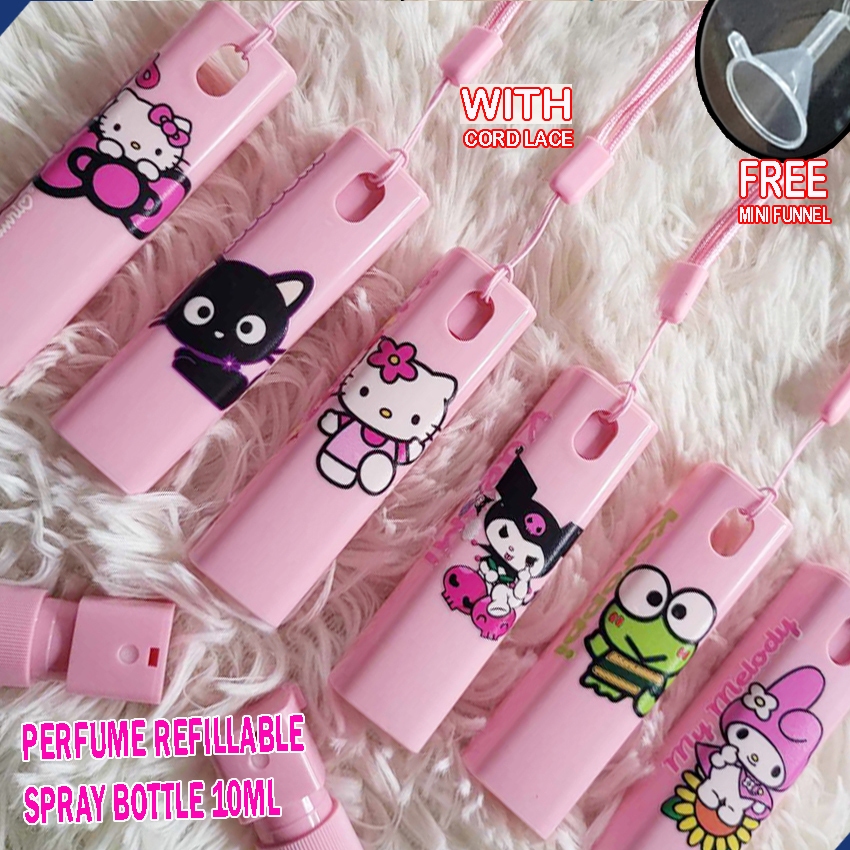 Kuromi Hello Kitty Spray Bottle keroppi melody hello kitty 10ml / 20ML ...