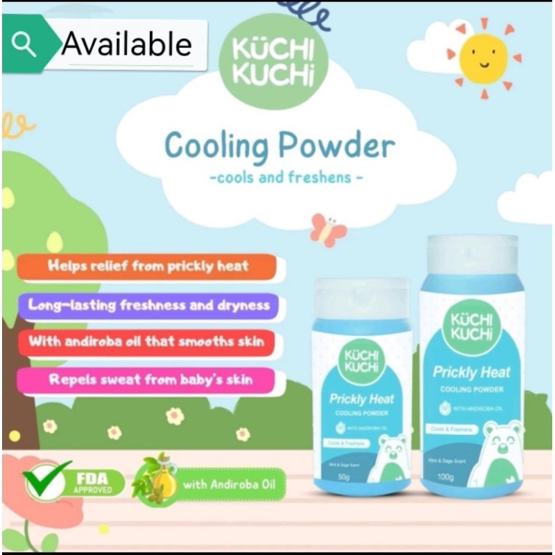 Kuchi Kuchi pricky heat cooling powder 100g | Shopee Singapore