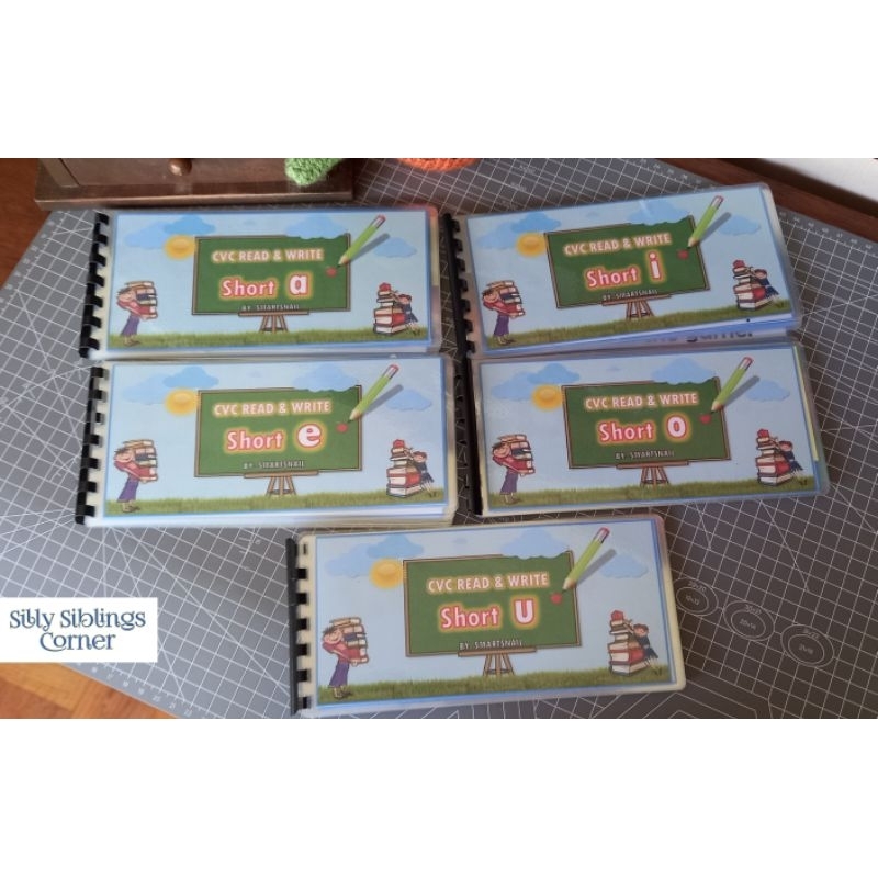 Short Vowel Sounds CVC Read & Write (a,e,i,o,u) | Shopee Singapore
