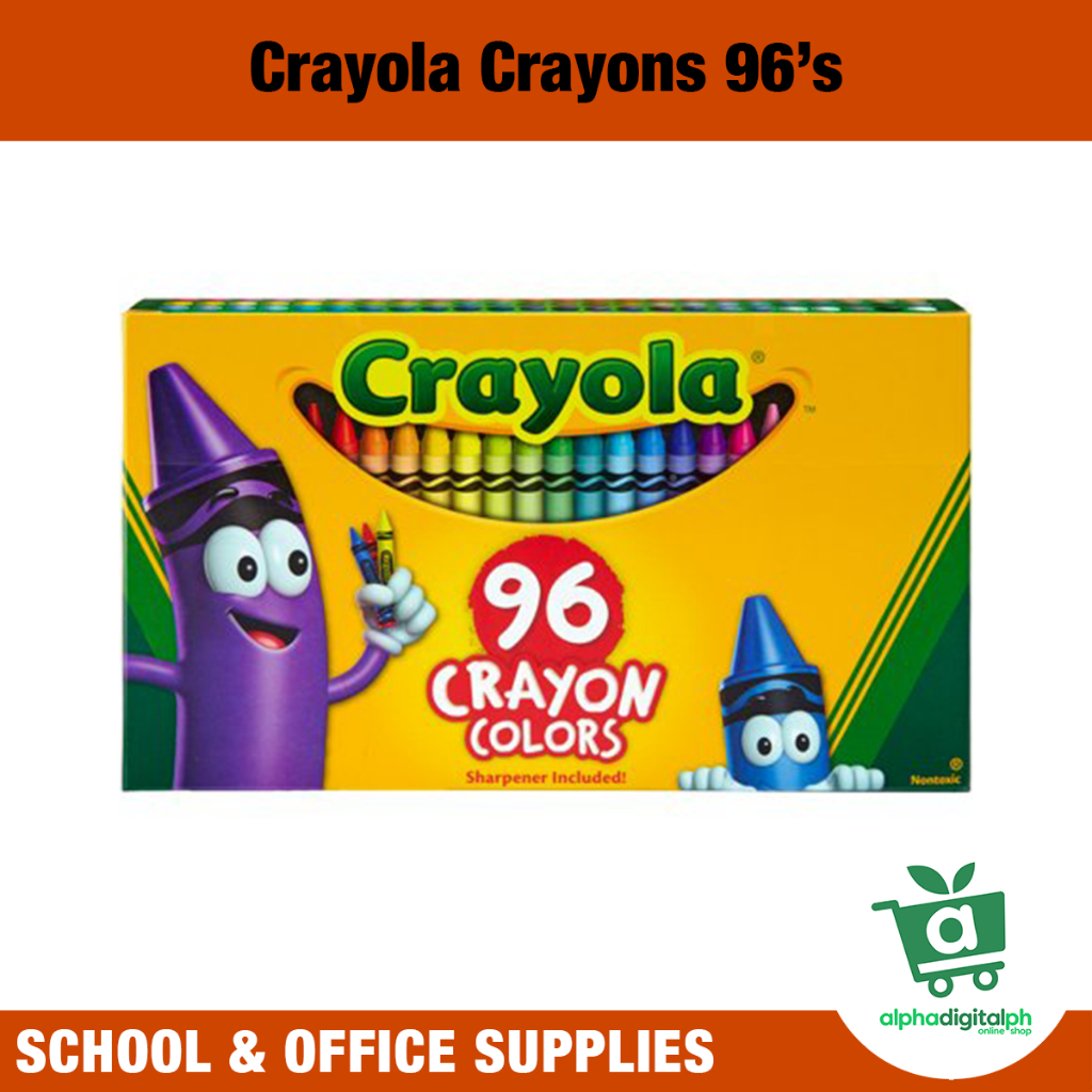 Crayola Crayons 96's Per Pack | Shopee Singapore