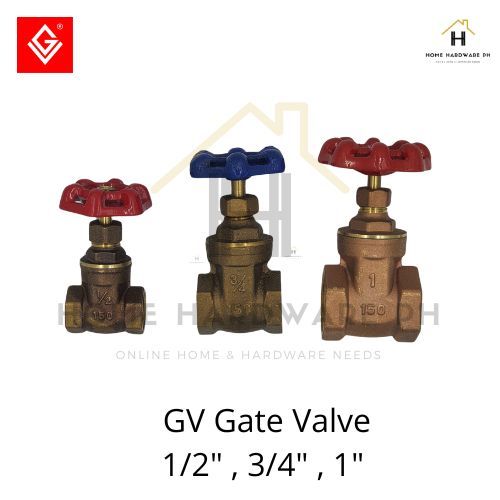 Great Volume Gate Valve 1/2", 3/4", 1" GV Gate Valve | Shopee Singapore