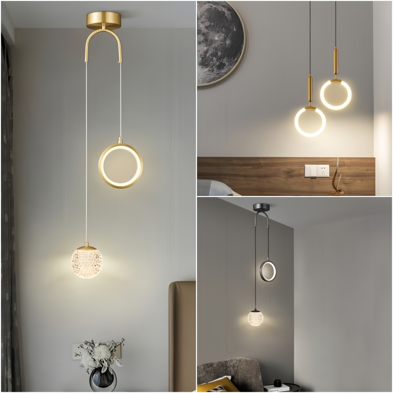 Nordic Modern Chandelier Ceiling Lights Bar Counter Drop Lights Hanging ...