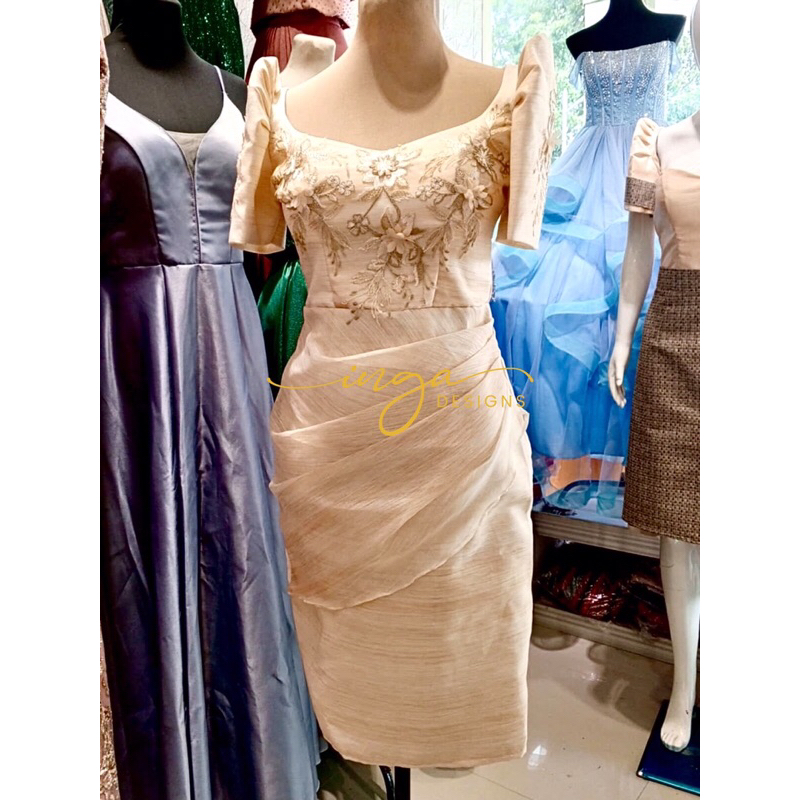 Modern Filipiniana Oath Taking / Graduation Attire Midi (NEW ARRIVAL ...