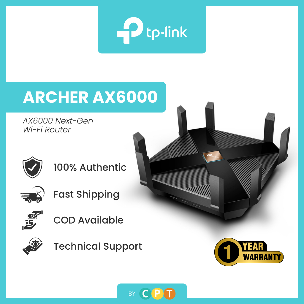 TP-Link Archer AX6000 Next-Gen Wi-Fi Router | Shopee Singapore