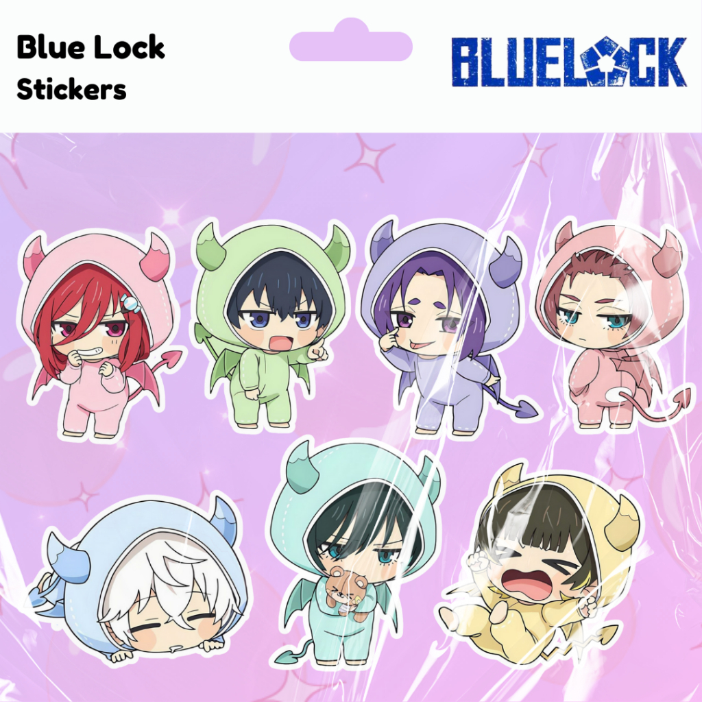 Blue Lock Anime Stickers [waterproof vinyl stickers] Chigiri, Bachira ...