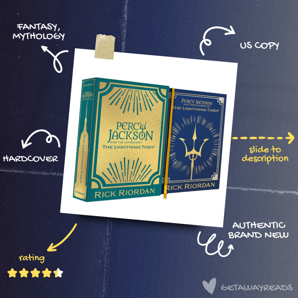 Percy Jackson and the Olympians The Lightning Thief Deluxe Collector's ...