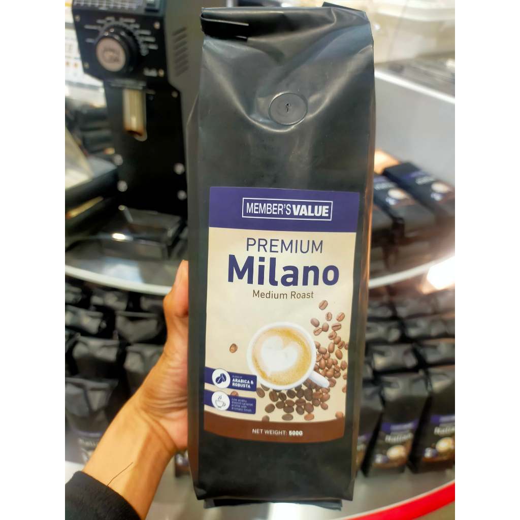 Member's Value Premium Milano Medium Roast 500g | Shopee Singapore
