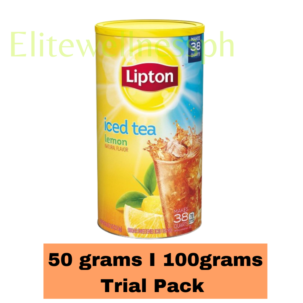 Lipton Iced Tea and Lemon ( 50 grams I 100 grams ) | Shopee Singapore